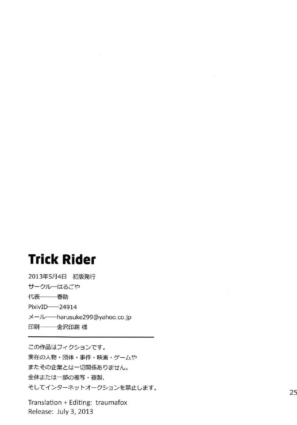 Trick rider-汉化 Chapter 1 - Page 1